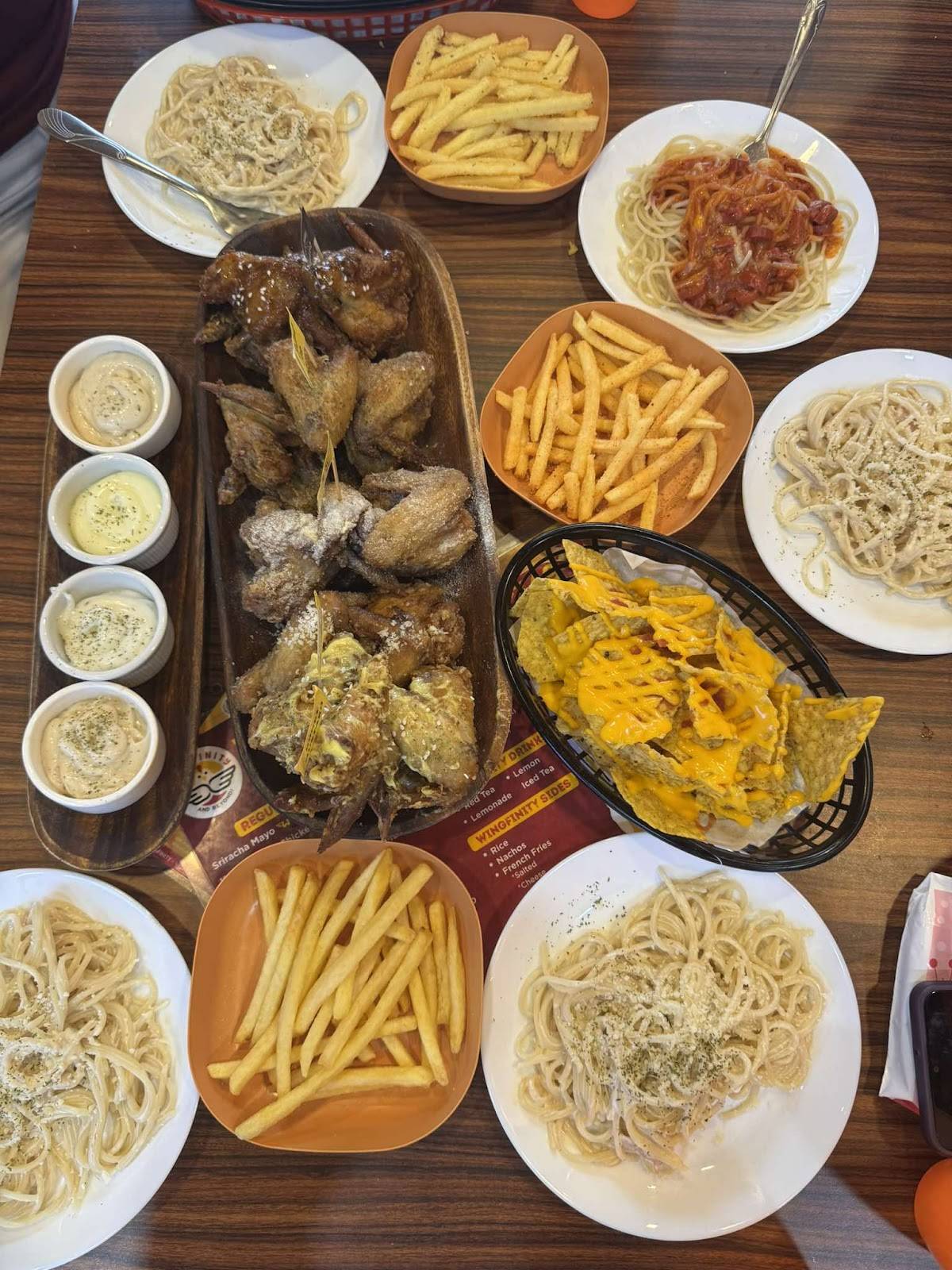 Menu at Wingfinity - Visayas Ave. restaurant, Quezon City