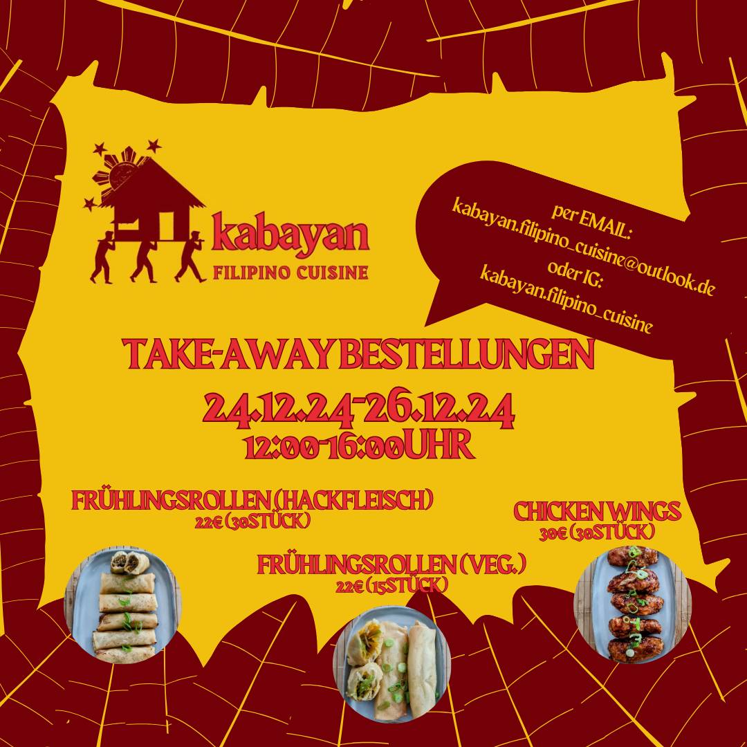 Menu at kabayan - FILIPINO CUISINE restaurant, Wuppertal