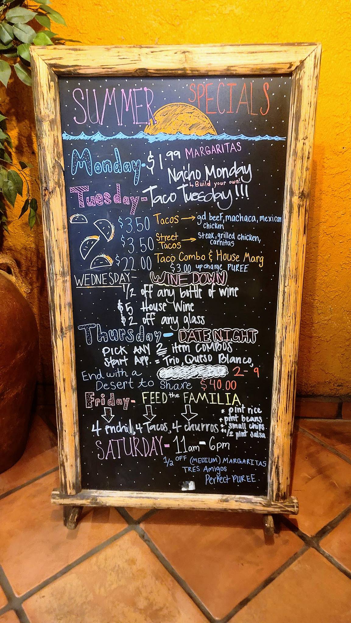 Menu at Rio Mirage Cafe- El Mirage Location, El Mirage, W Santa Fe Ln