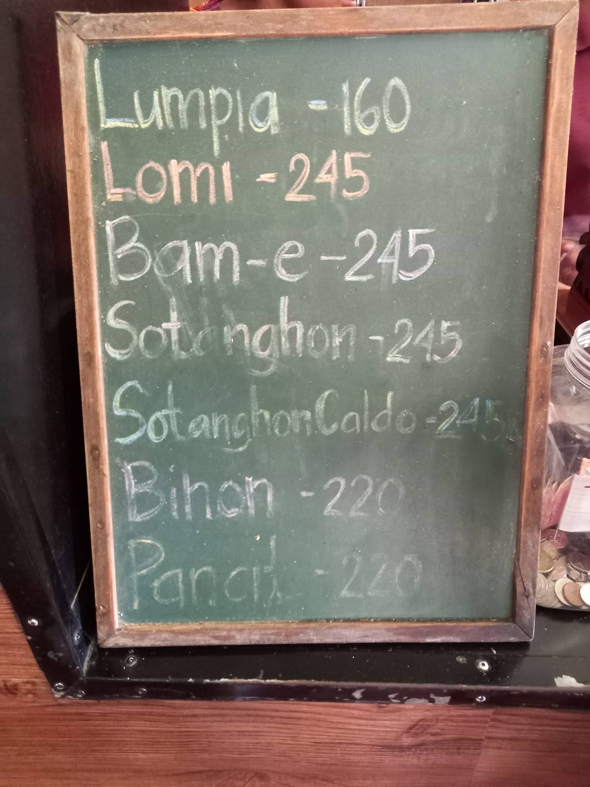 Menu at Rooster Cafe & Resto, Silay City, P4Q3+RVW