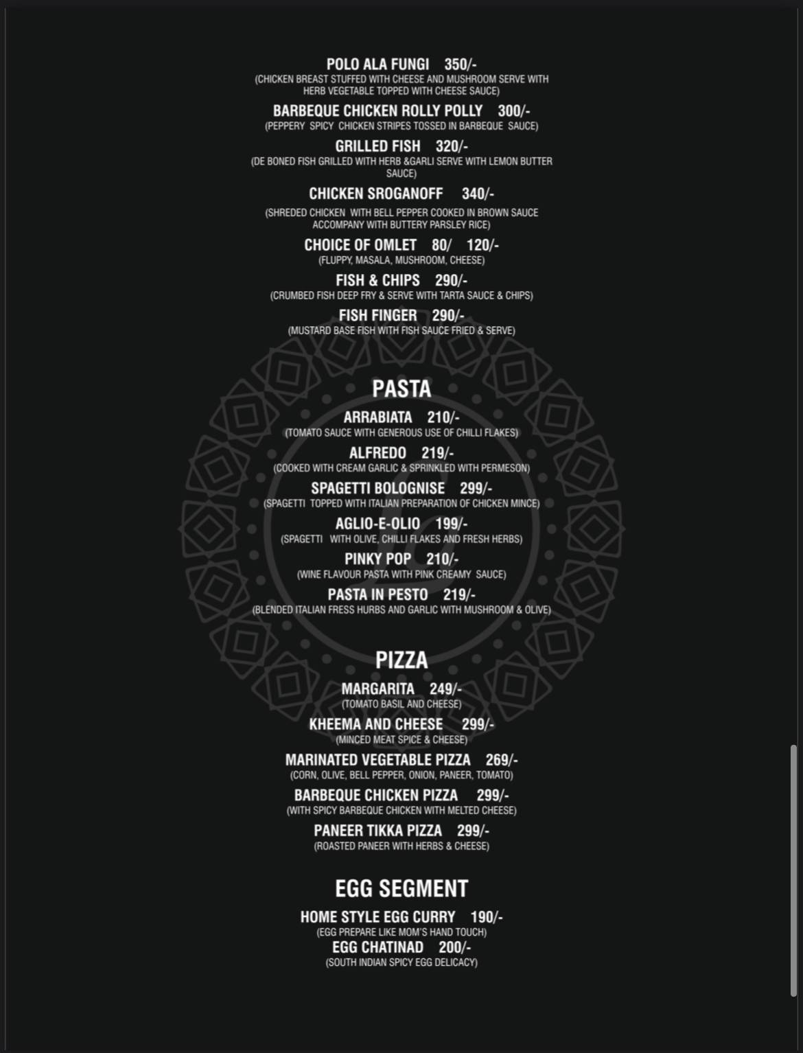 Menu at Leela Multicuisine Restaurant & Banquet Hall, Rourkela