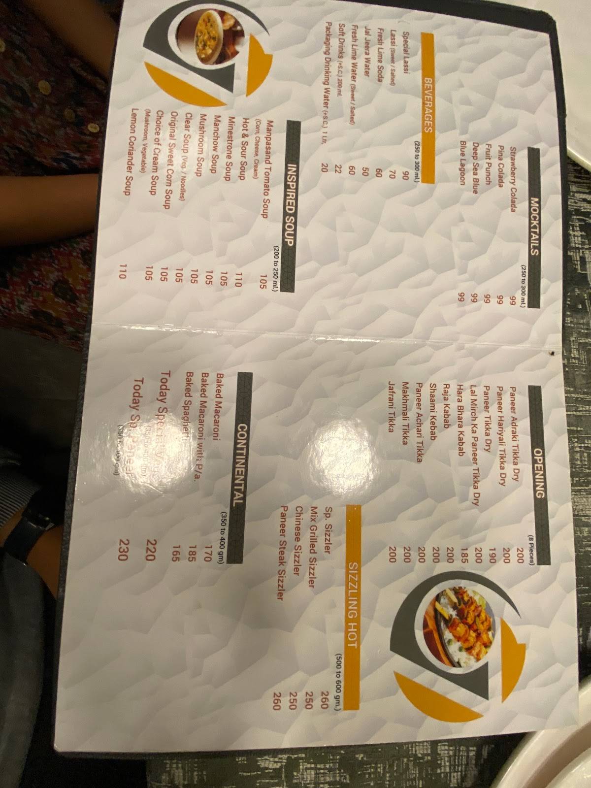 Menu at SIX SEVEN RESTAURANT AND BANQUET, Ahmedabad