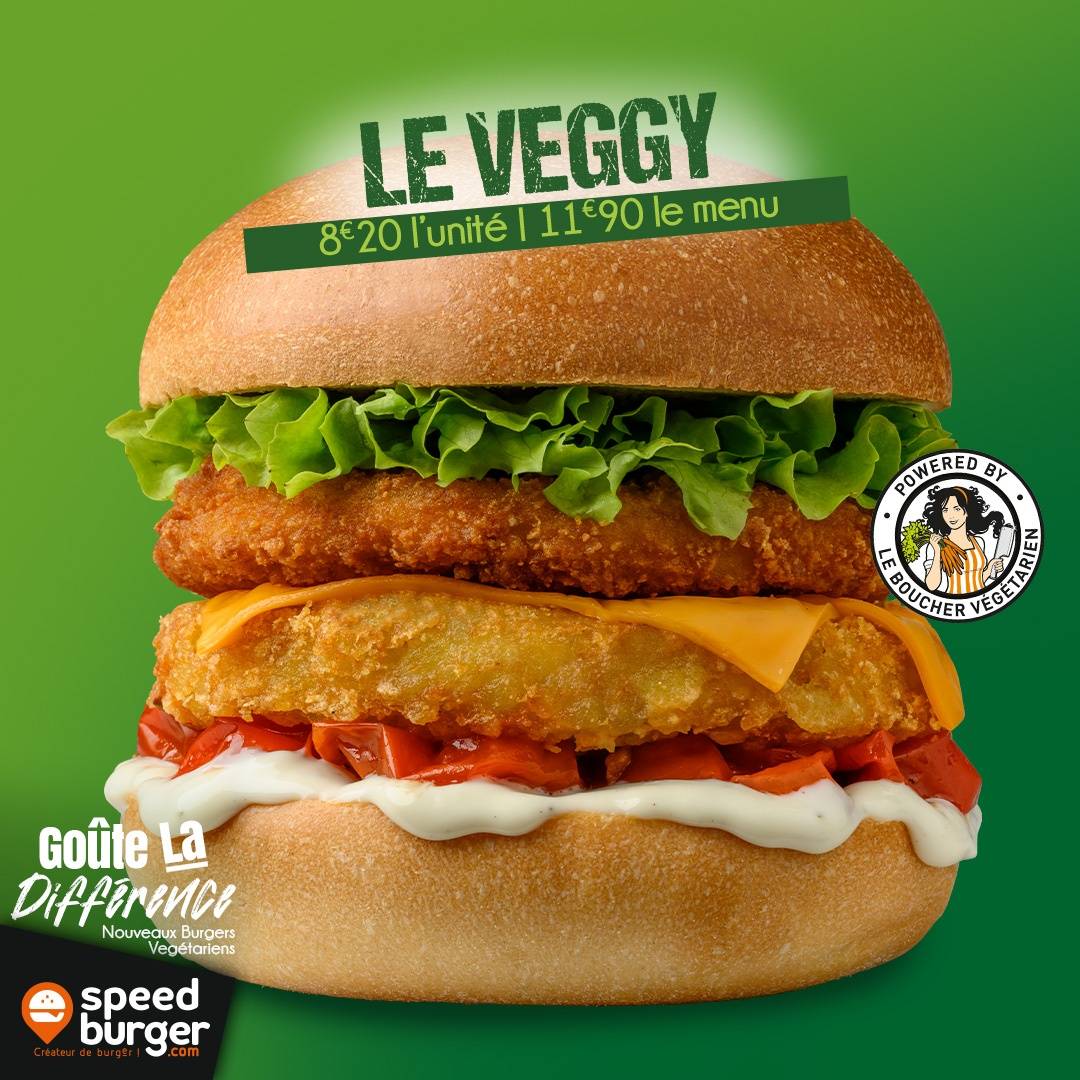 Menu au Speed Burger restaurant, Haguenau