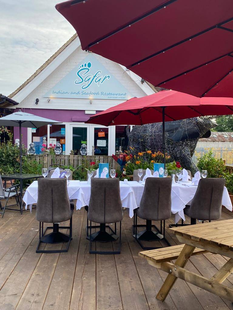 Menu at Safar Indian Restaurant, Axminster, Axminster
