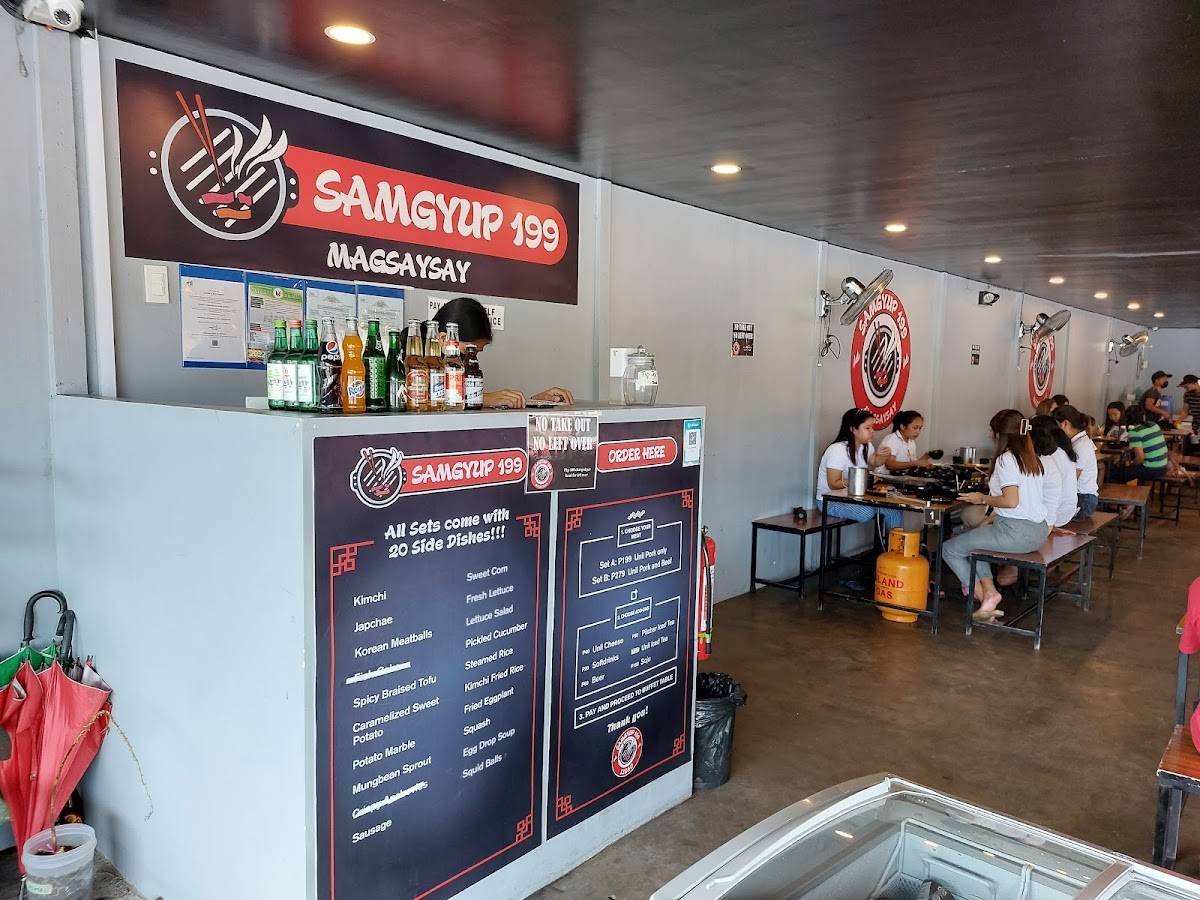 Menu at Samgyup 199 - Magsaysay restaurant, Naga
