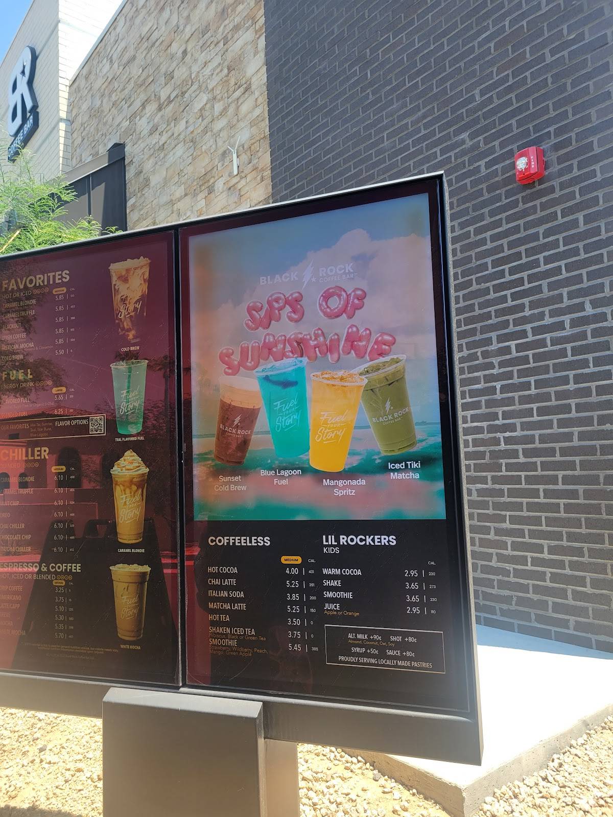 Menu at Black Rock Coffee Bar, Scottsdale, E Shea Blvd