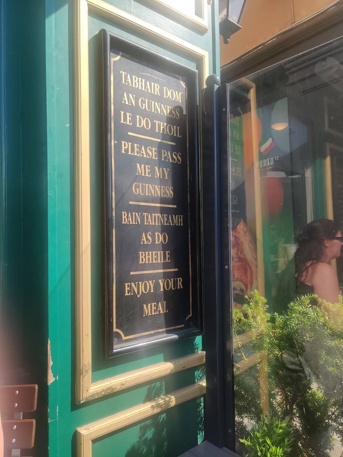 Carta del pub y bar Scruffy Murphys, Bergen