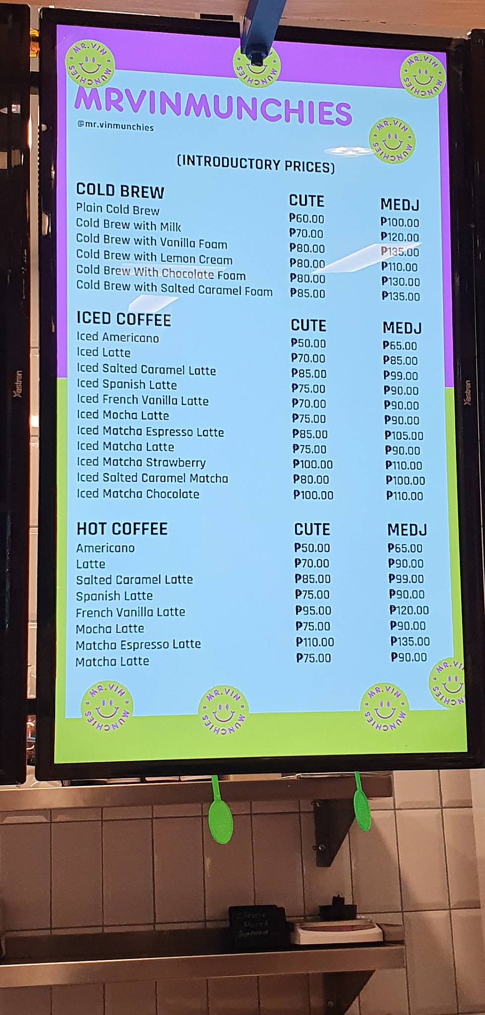 Menu at Secret Kitchen - The Corner Market restaurant, Mandaluyong