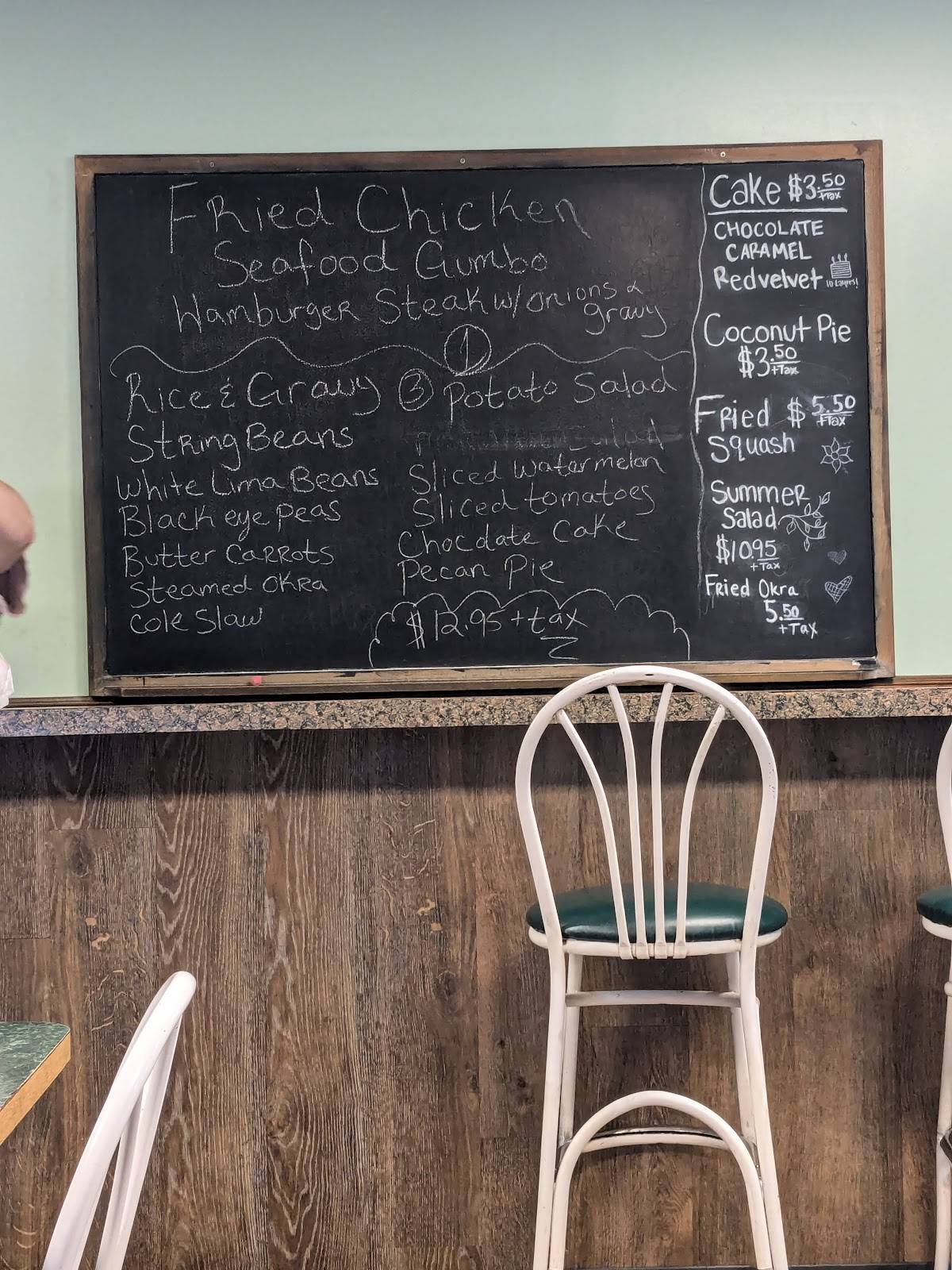 Menu at Shady Rest Family Restaurant, Johnsonville