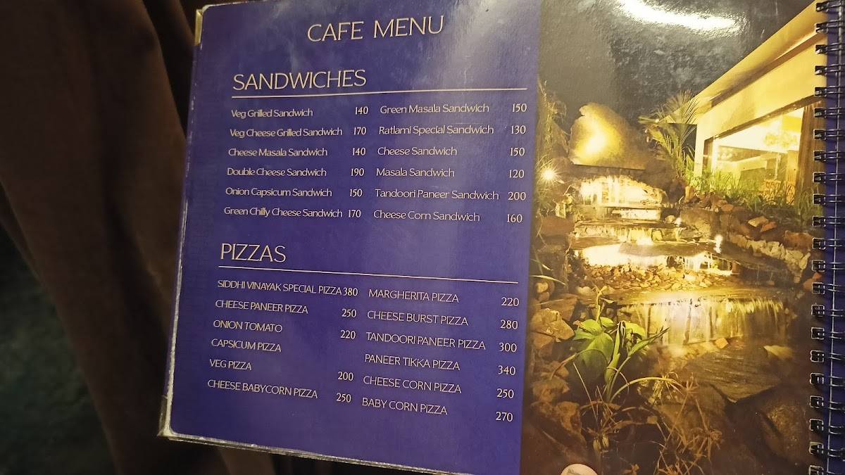 Menu at Shri Siddhi Vinayak Restaurant and Banquet, Koi Cafe, India