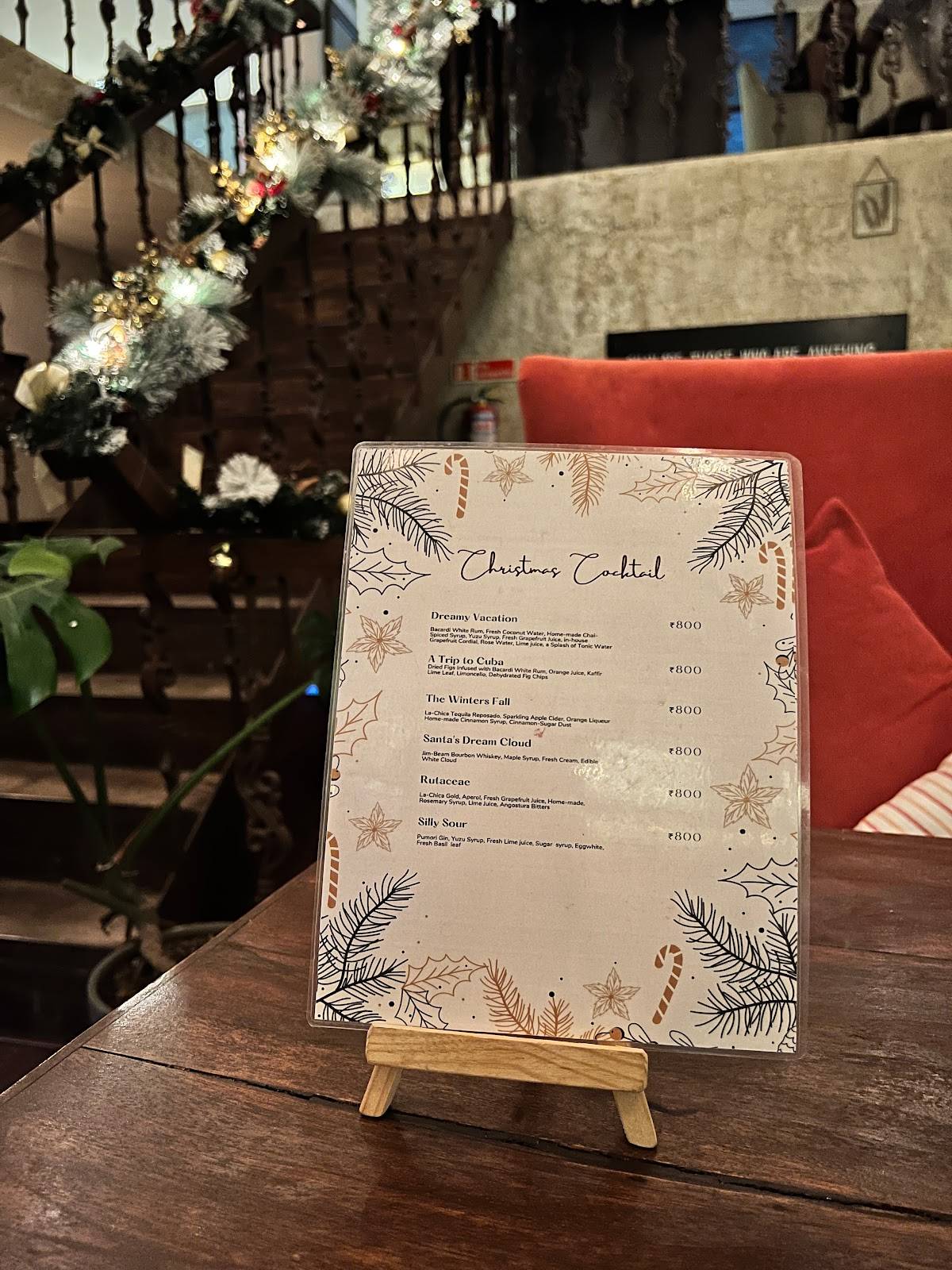 Menu at Oh So Silly! Bombay, Mumbai