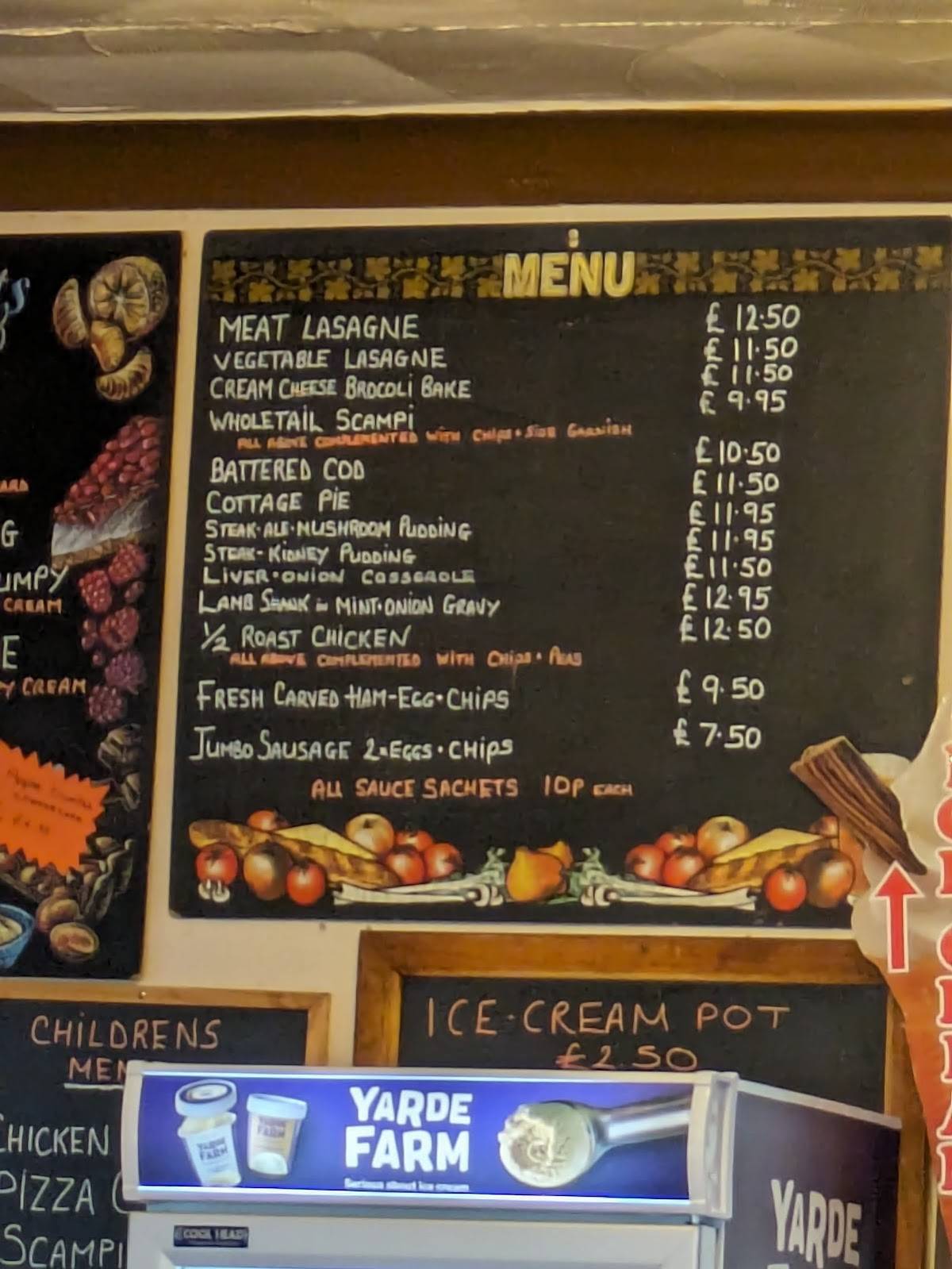 Menu at Silver Sands Pub Heacham, Heacham