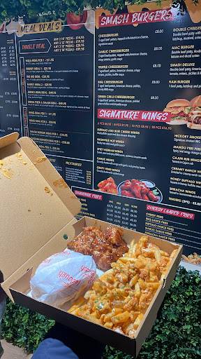 Menu at Smash Burgers & Wings restaurant, Basildon