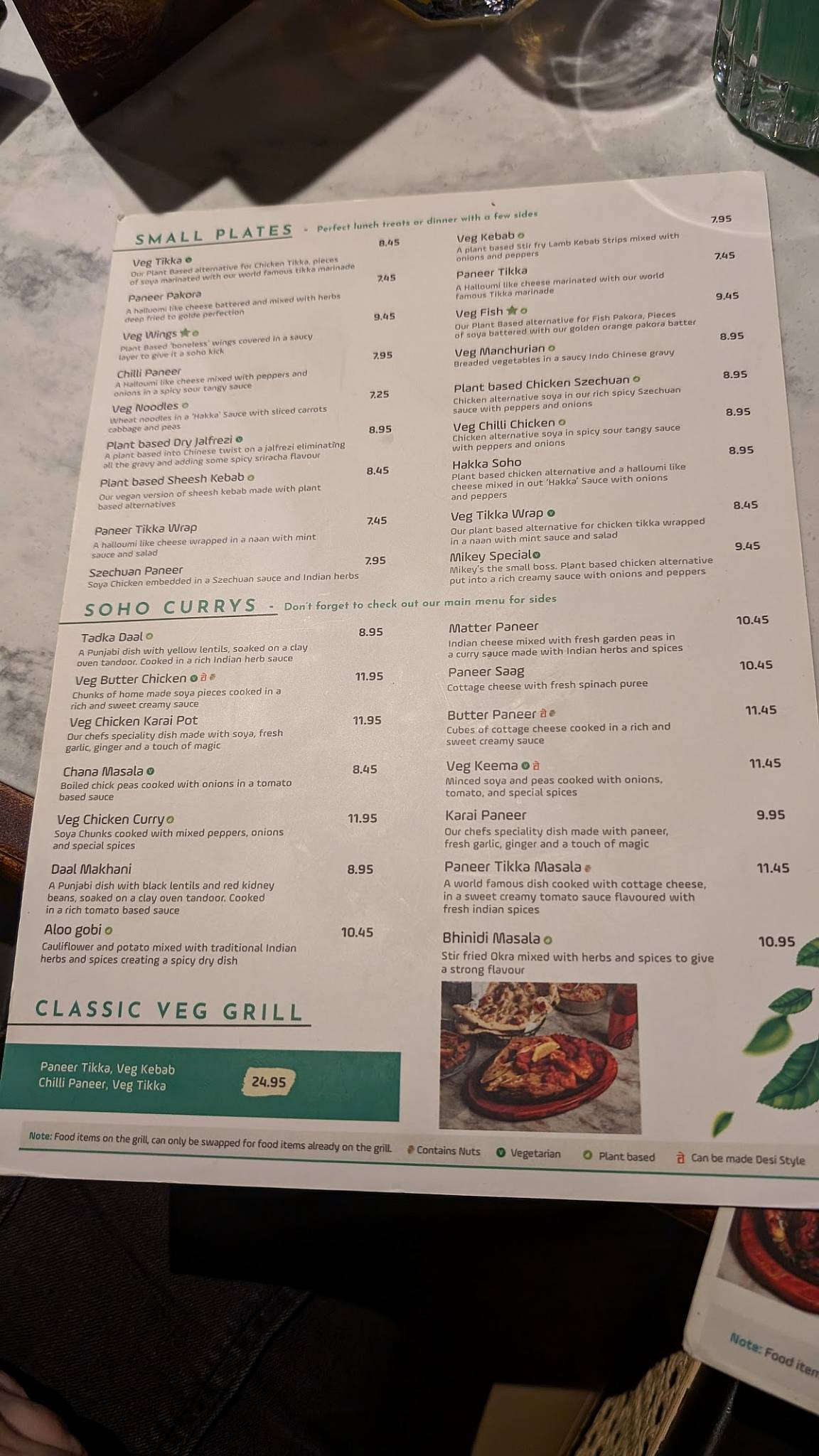 Menu at Soho Tavern Hampton In Arden pub & bar, Solihull