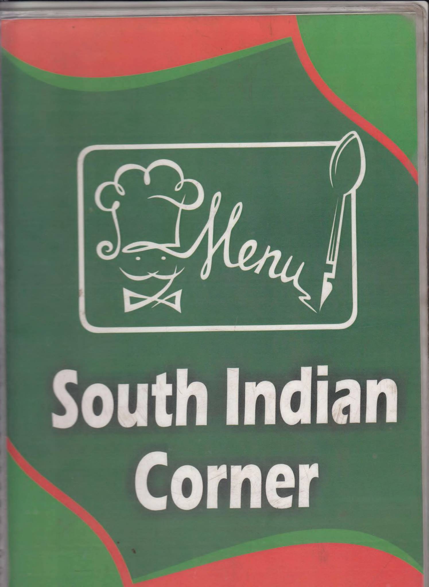 Menu at South Indian Corner and Yoyo Corner, Dahod