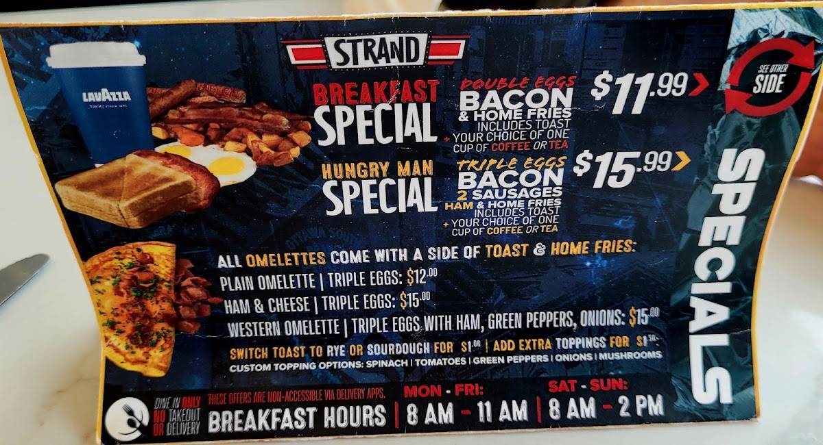 Menu at Strand Shawarma & Cafe: Poutine, Fish & Chips, Pizza and ...
