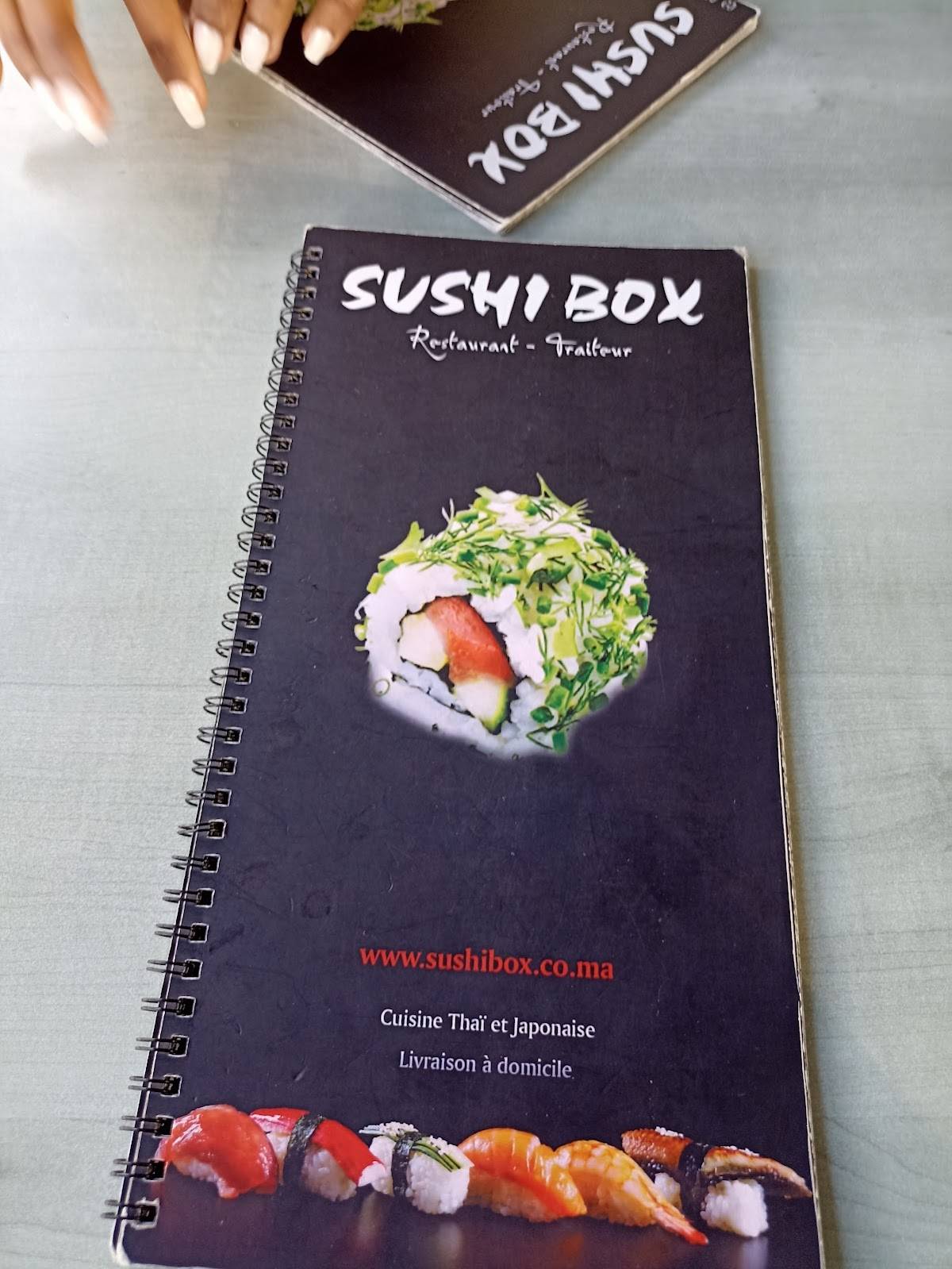 Speisekarte von Sushi Box Tanger restaurant, Tanger, Avenu Mohamed 6 ...