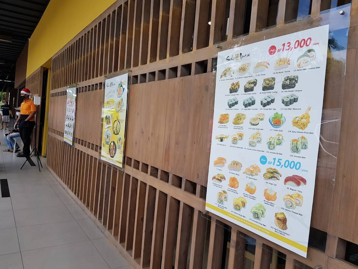Menu at Sushi Mentai Funtastico Bintaro Emerald restaurant, South Tangerang