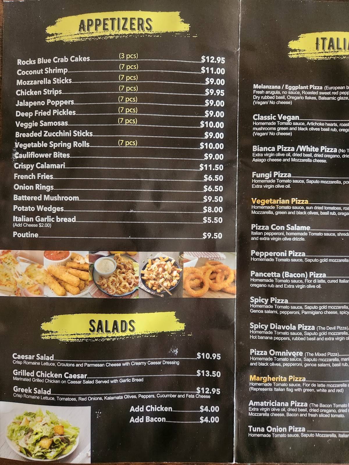 Menu at Sutha's Pizza Bar & Grill, Quinte West