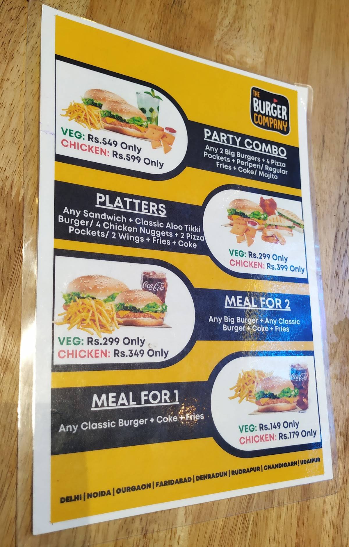 Menu at TBC, Noida, SHOP NO 6