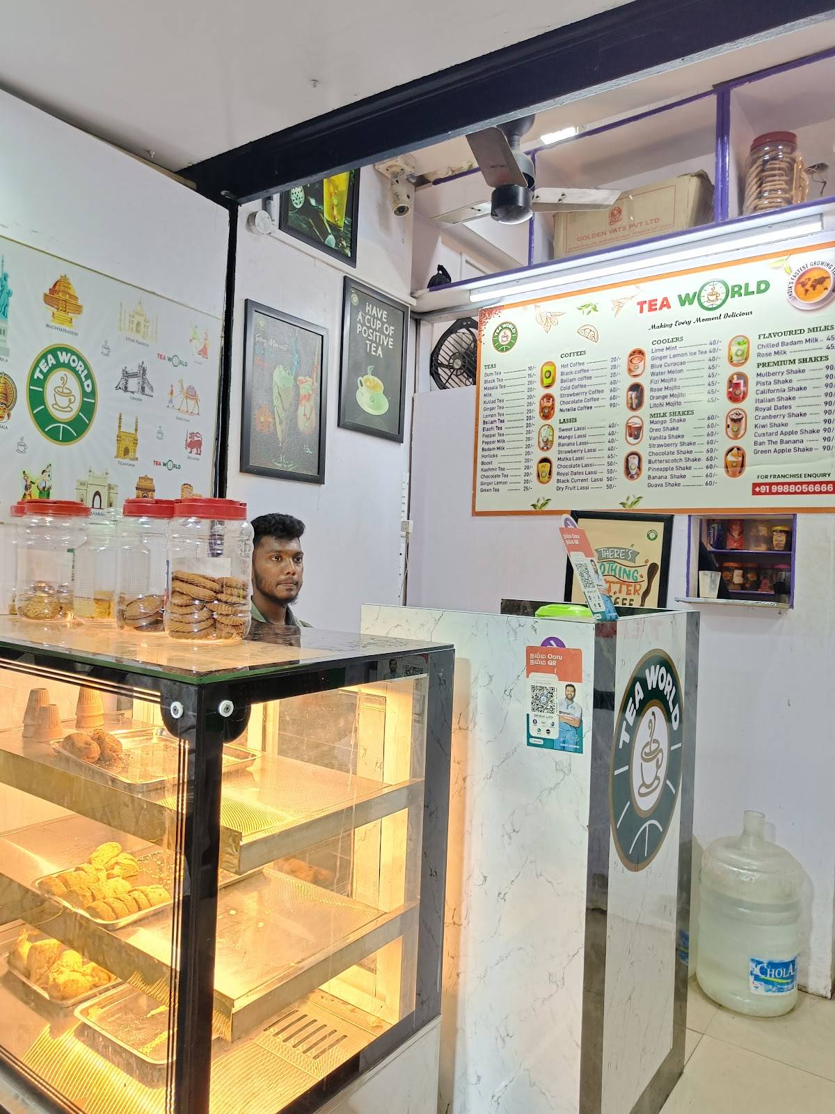 Menu at TEA WORLD, Chennai, 35