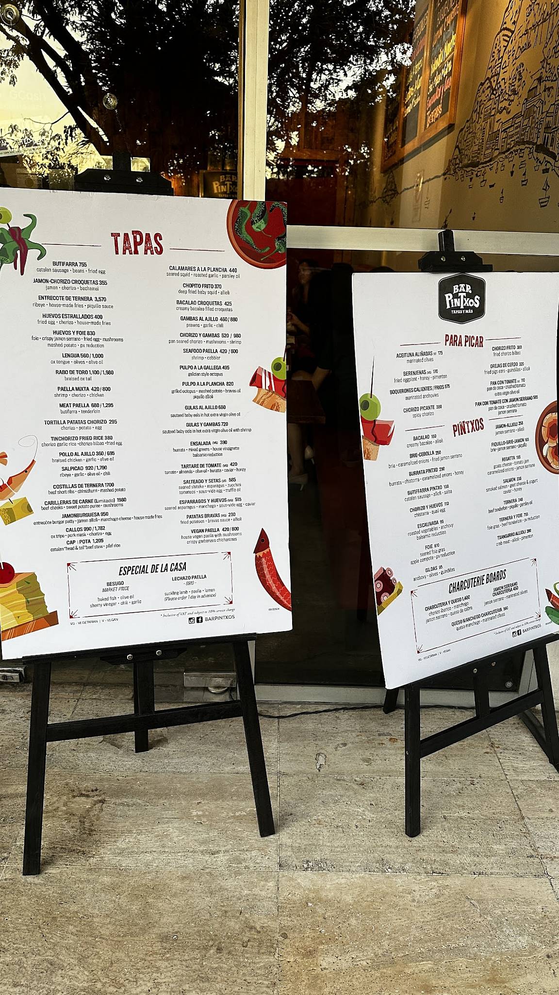 Menu at Bar Pintxos BGC, Taguig, Fairways Tower