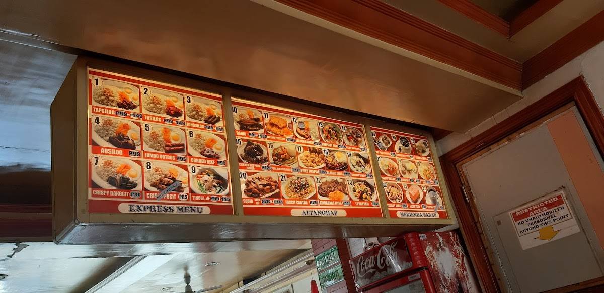 Menu at Tapsi Time restaurant, Cagayan de Oro, FJGV+QXF