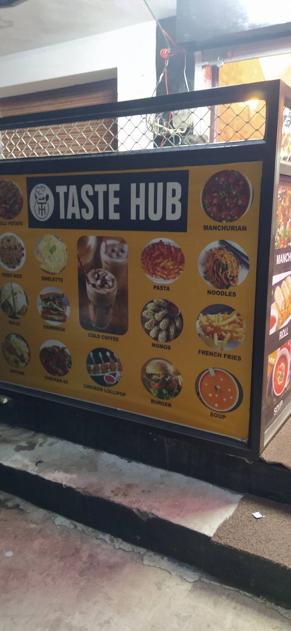 Menu at Restore, Jaipur