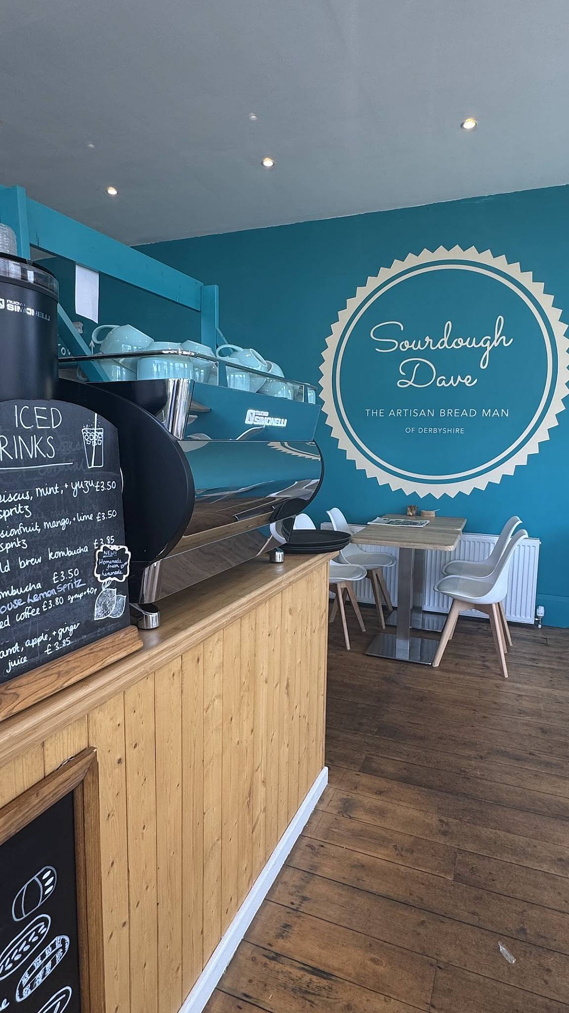Carta de The Bakery by Sourdough Dave Ltd, Matlock