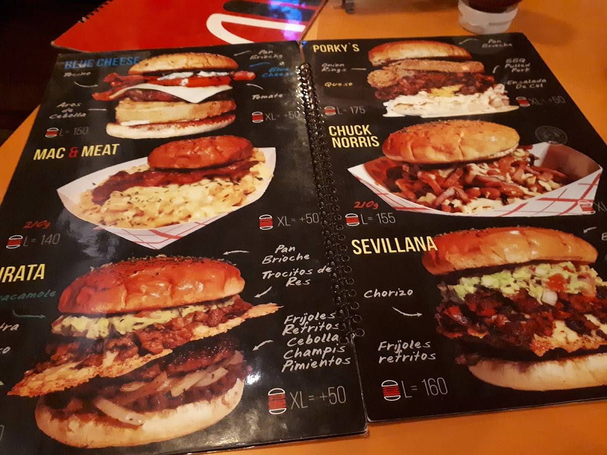 Carta del restaurante The Burger Laboratory (TEC), Monterrey, Canadá #333