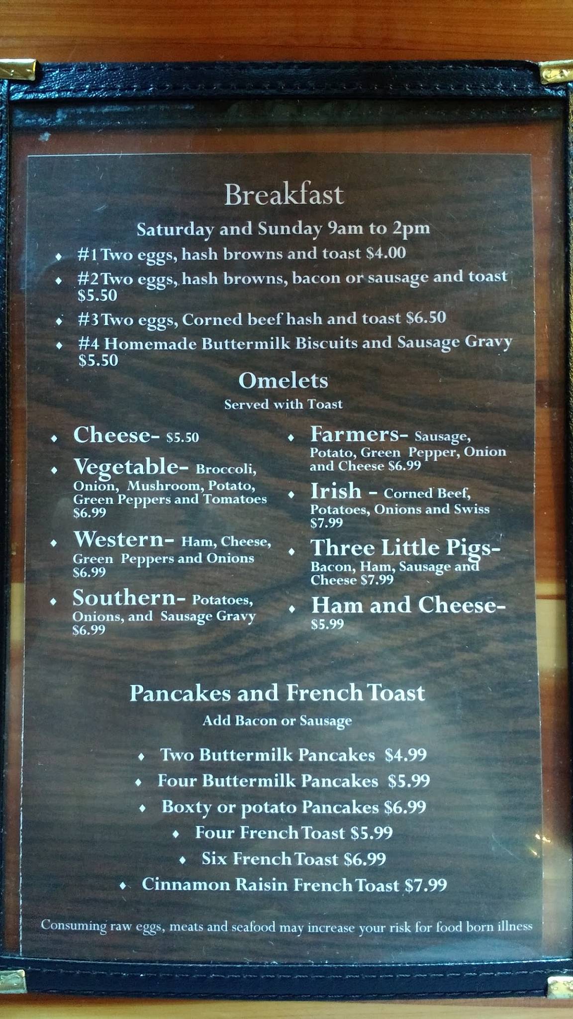 Menu at The Celtic Knot pub & bar, Lakeville, Rochester Rd