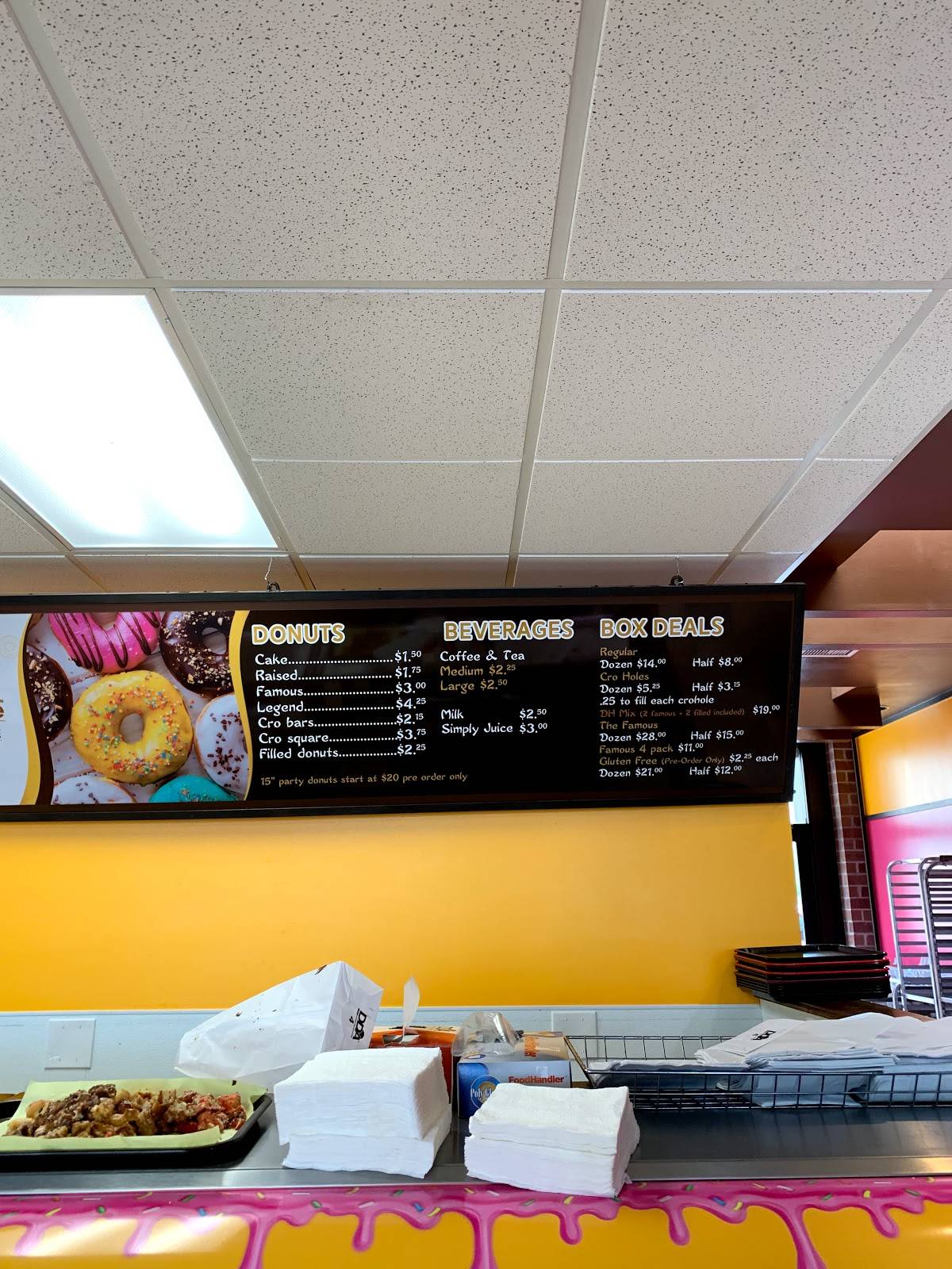 Menu at The Donut House, Denver, E Alameda Ave #104