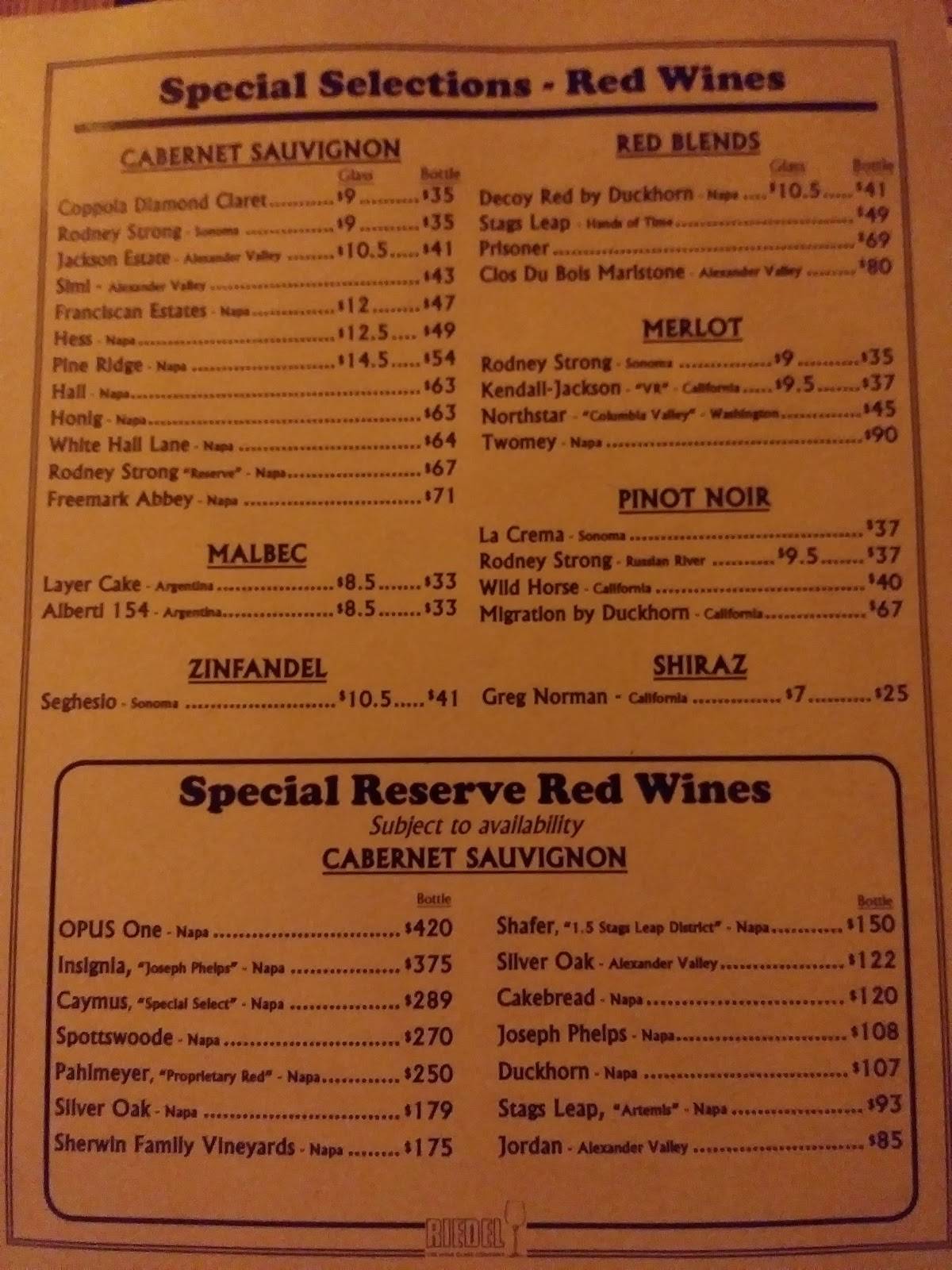 Menu at The Drover pub & bar, Omaha, S 73rd St