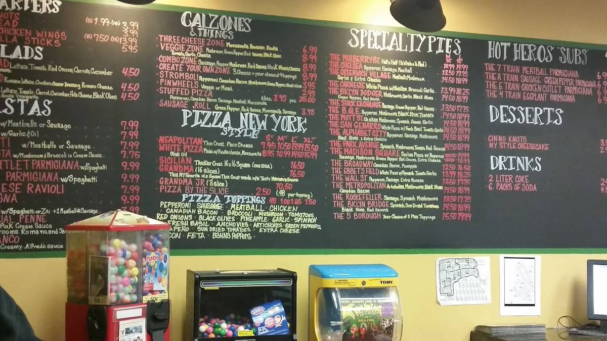 Menu at The Garlic Knot pizzeria, Littleton, W Chatfield Ave