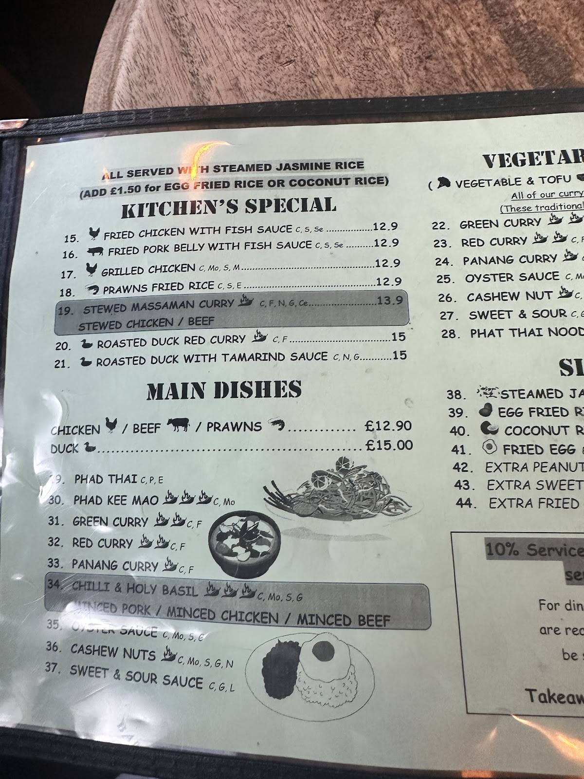 Menu at The Hemingford Arms pub & bar, London
