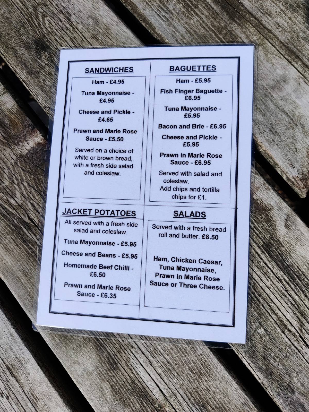 Menu at The Okeover Arms pub & bar, Ashbourne