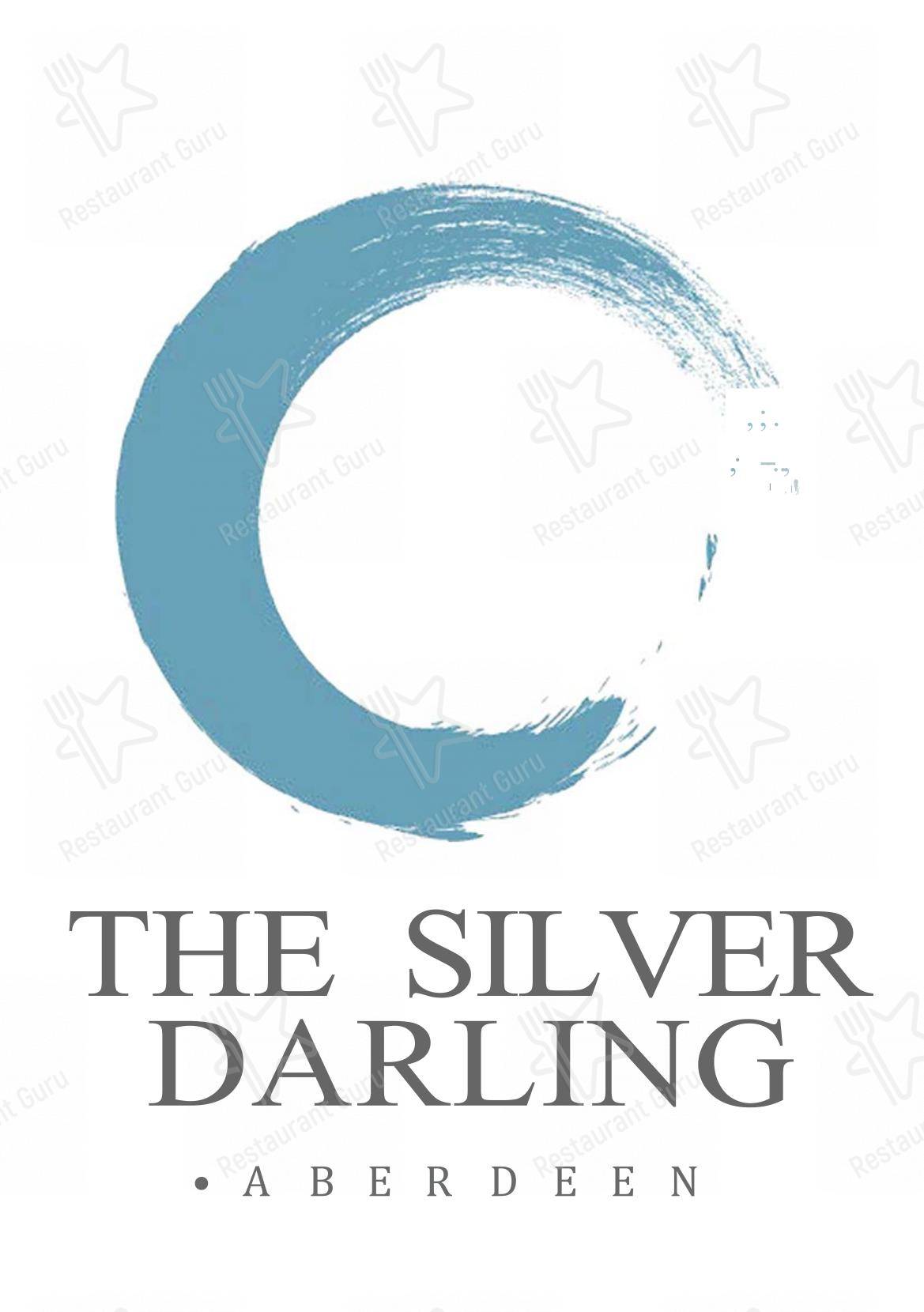 Menu at The Silver Darling restaurant, Aberdeen