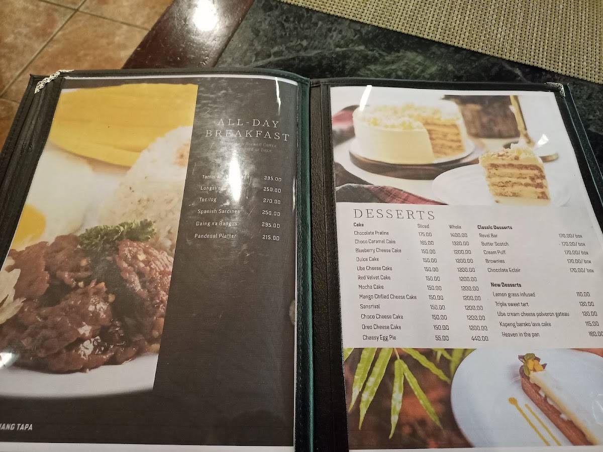 Menu at Tipulo restaurant, Antipolo