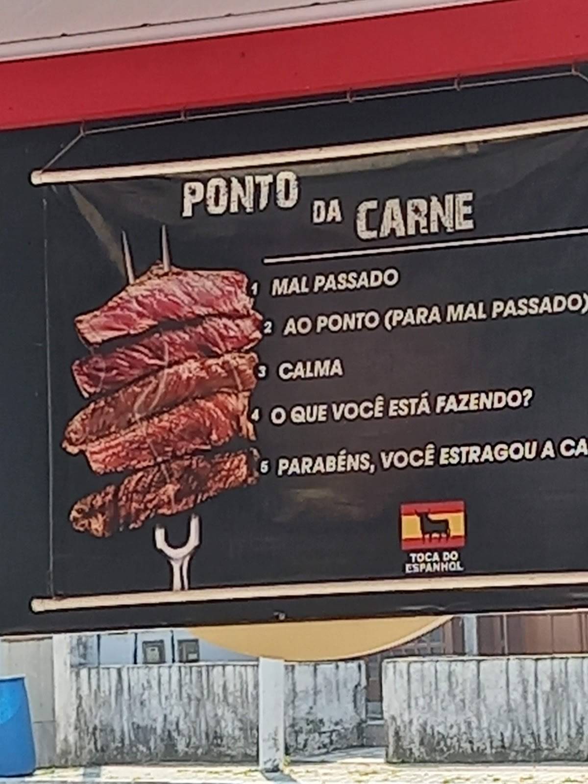 Menu em Toca do Espanhol restaurante, Maricá