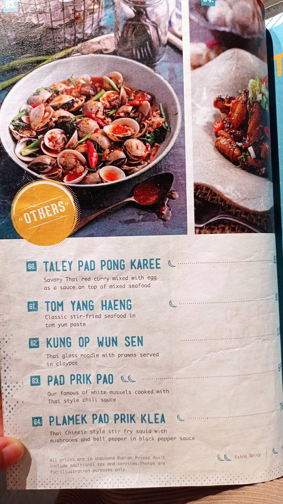Carta del restaurante Tomtom Kitchen Botani Square, Bogor