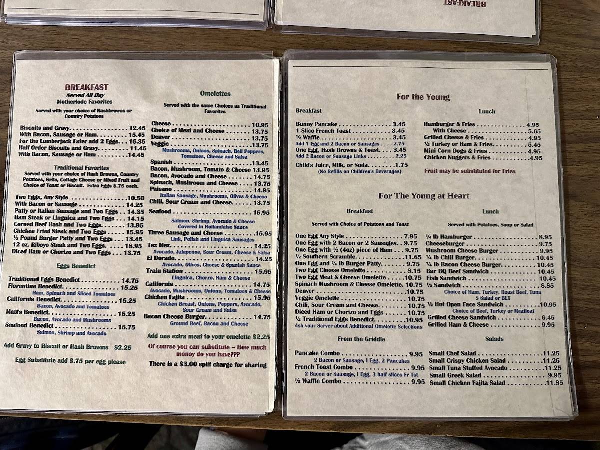 Menu at Train Station Coffee Shop cafe, Shingle Springs