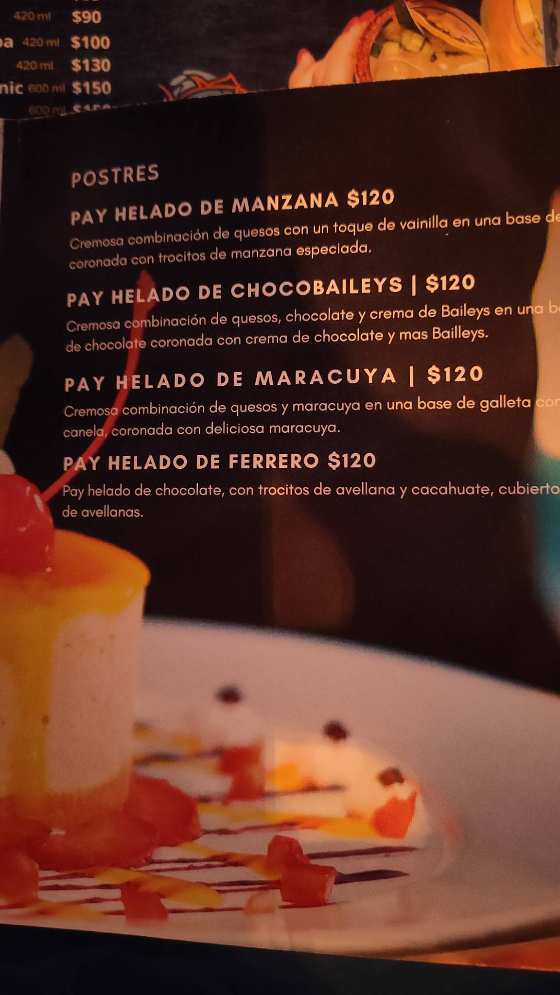 Menu at Tuna Azul Zona Romantica restaurant, Puerto Vallarta