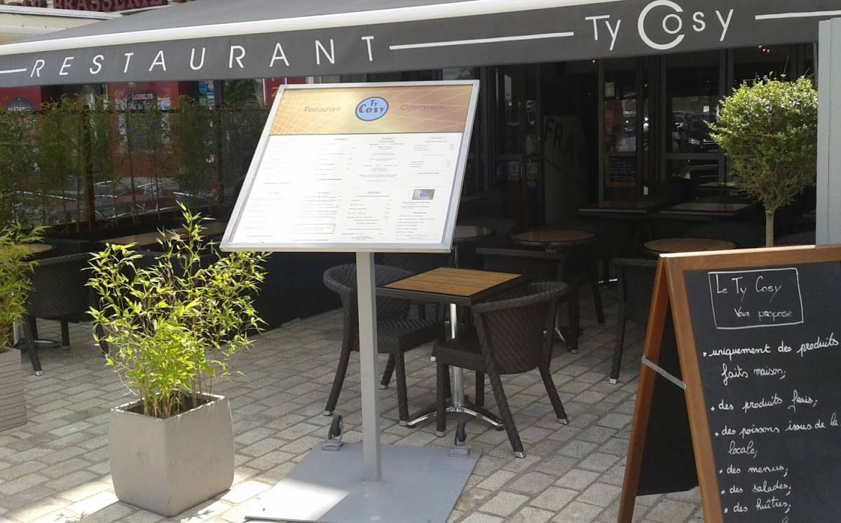 Menu au Ty Cosy restaurant, Concarneau, 8 Av. du Dr Pierre Nicolas