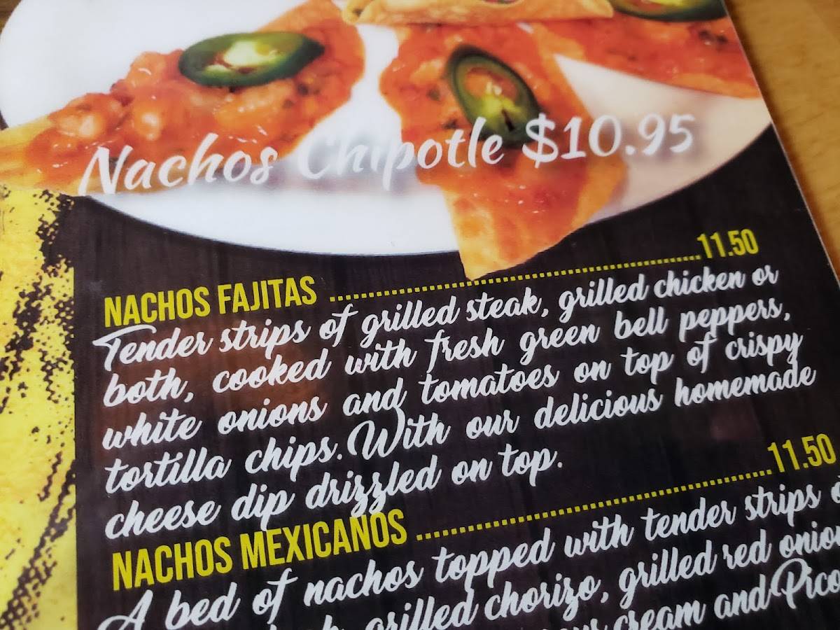 Menu at Uncle Tito’s Mexican Grill - Mogadore restaurant, Mogadore