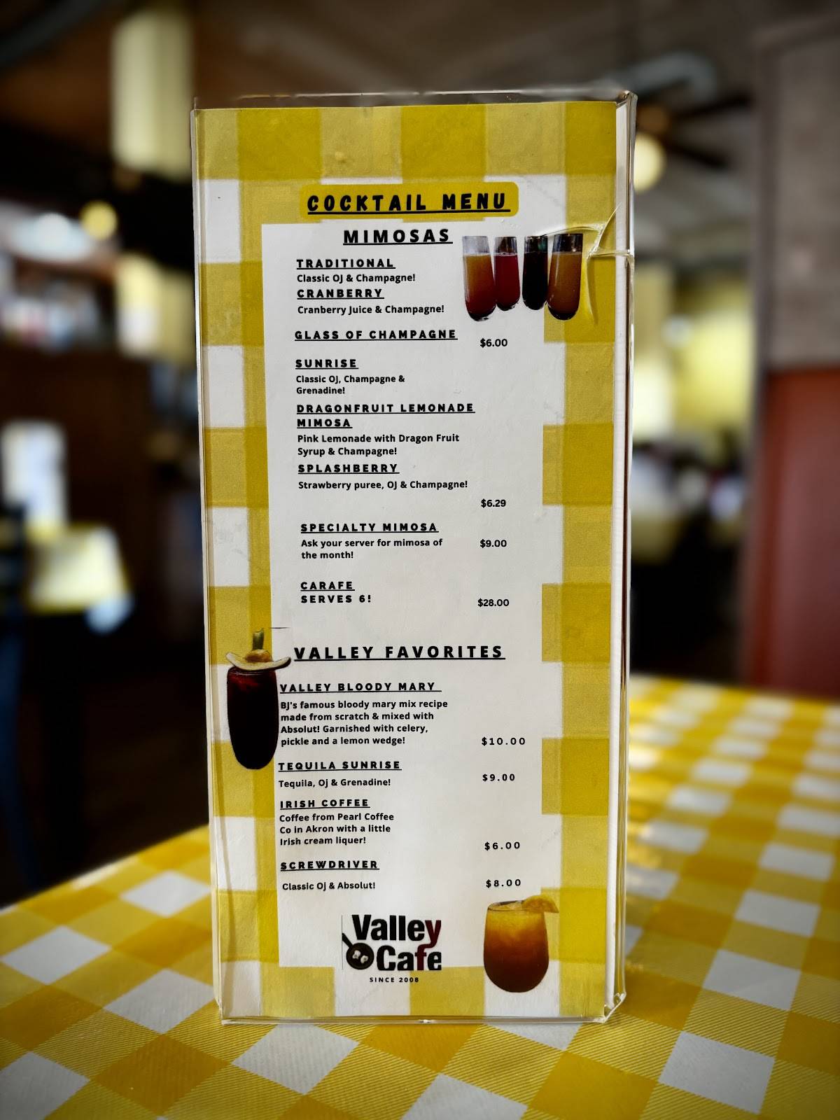 Menu at Valley Cafe Restaurant - Wadsworth, Wadsworth