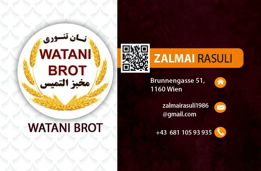 Speisekarte von Watani Tandoor Brot, Wien