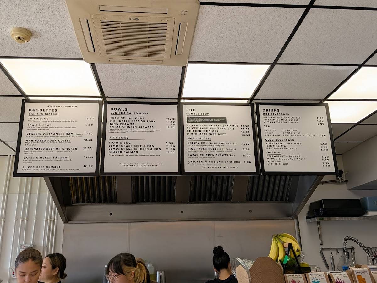 Menu at Viet By Vee restaurant, Portadown