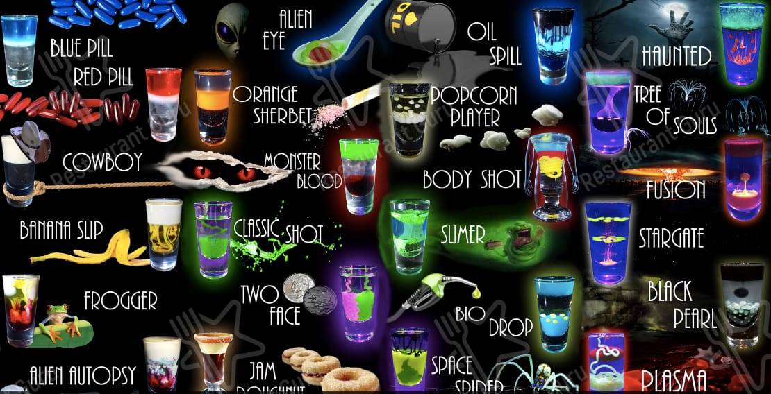 Menu at Viscosity pub & bar, Fortitude Valley