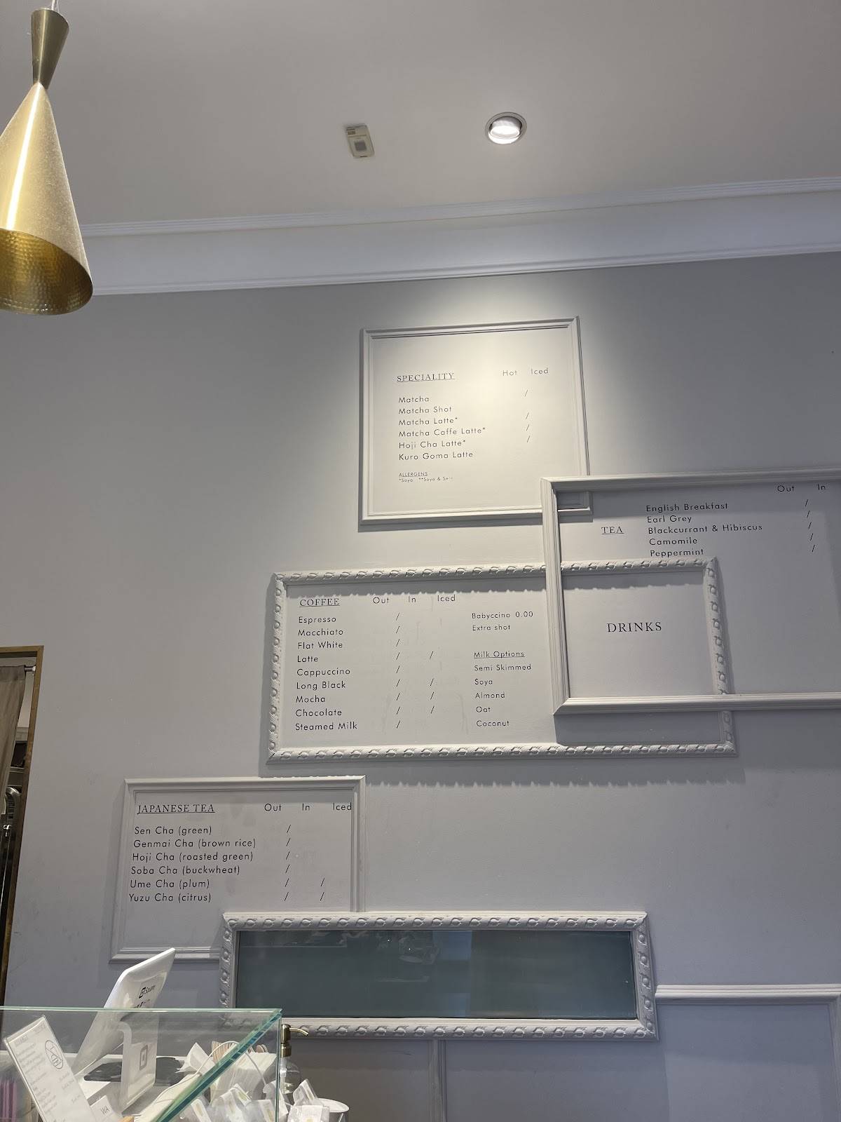 Menu at WA Cafe (Ealing), London, 32 Haven Grn
