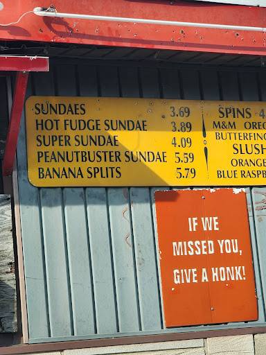 Menu at Mason's Root Beer Drive In restaurant, Washington
